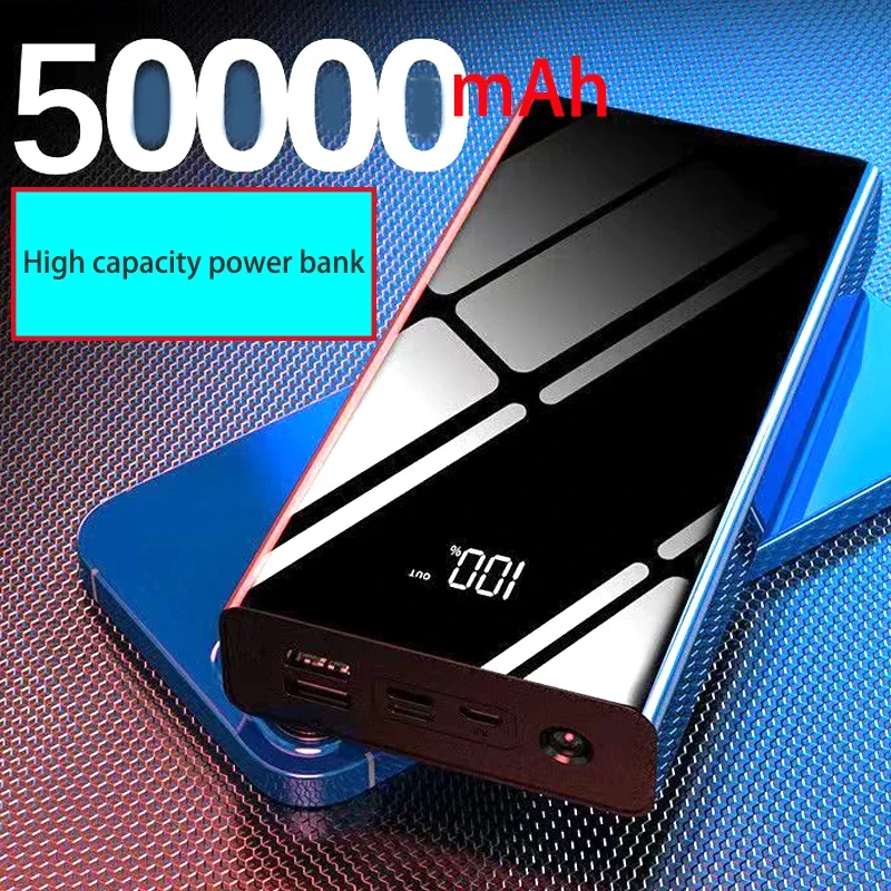 100-Original-Power-Bank-50000-mAh-Power-Bank-40000-30000-20000mAh-Large ...