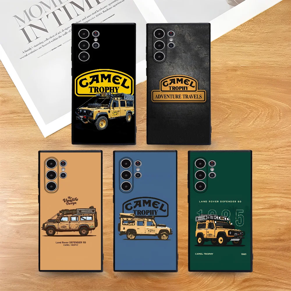 Camel T_Trophy L_Land R_Rover Phone Case Frosted Non-Slip Full Cover ...