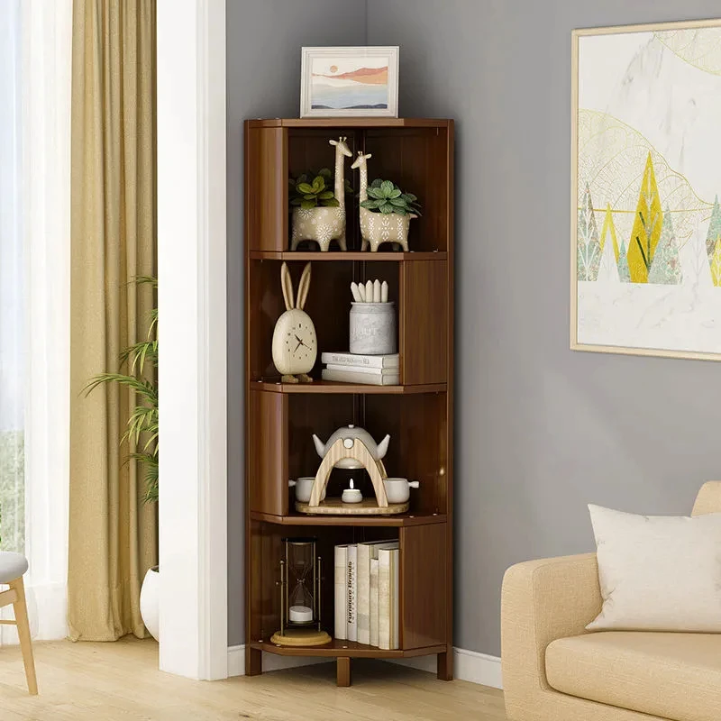 Living Room Storage Triangle Cabinet & Display Furniture – Assorted Produce