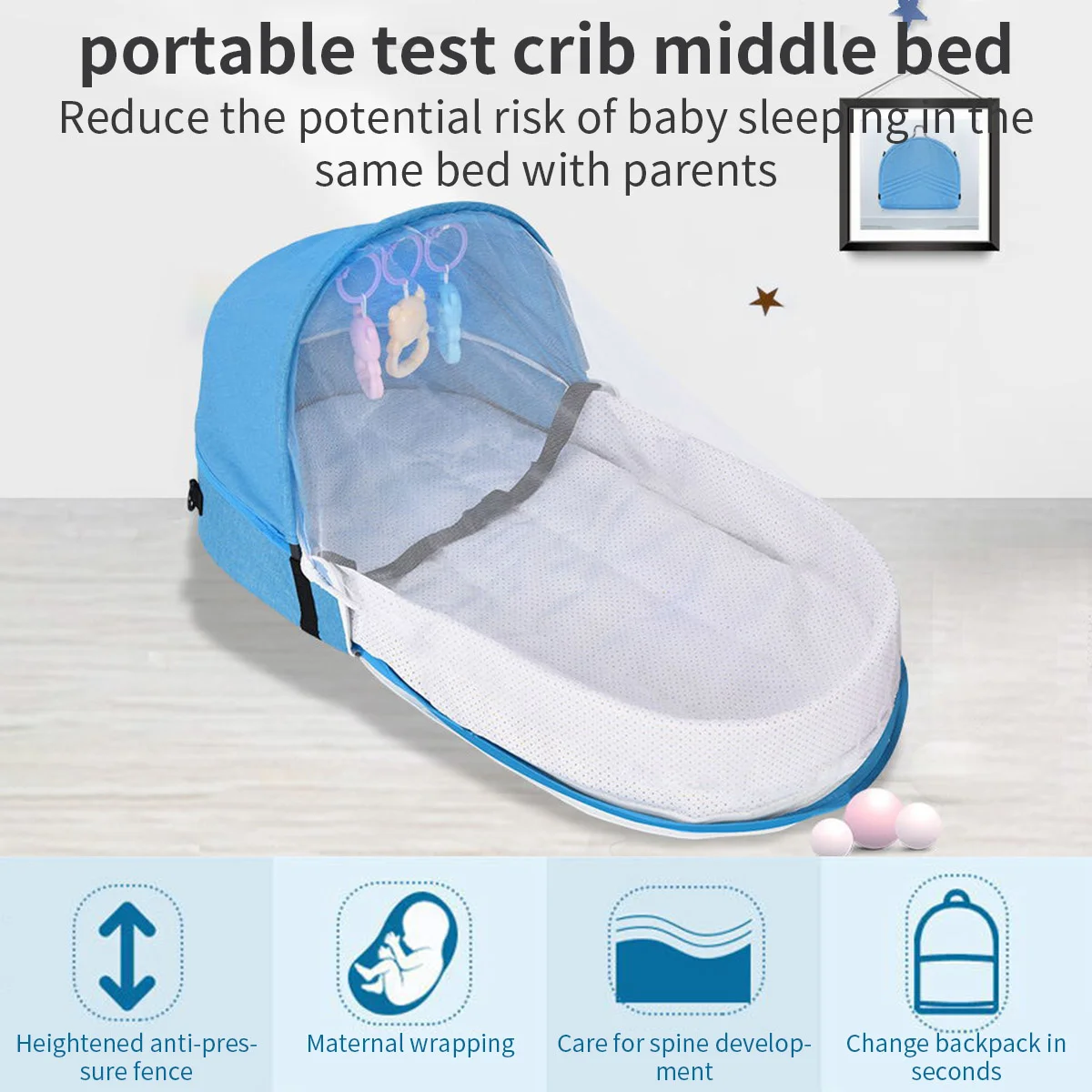 Portable Travel Baby Bed