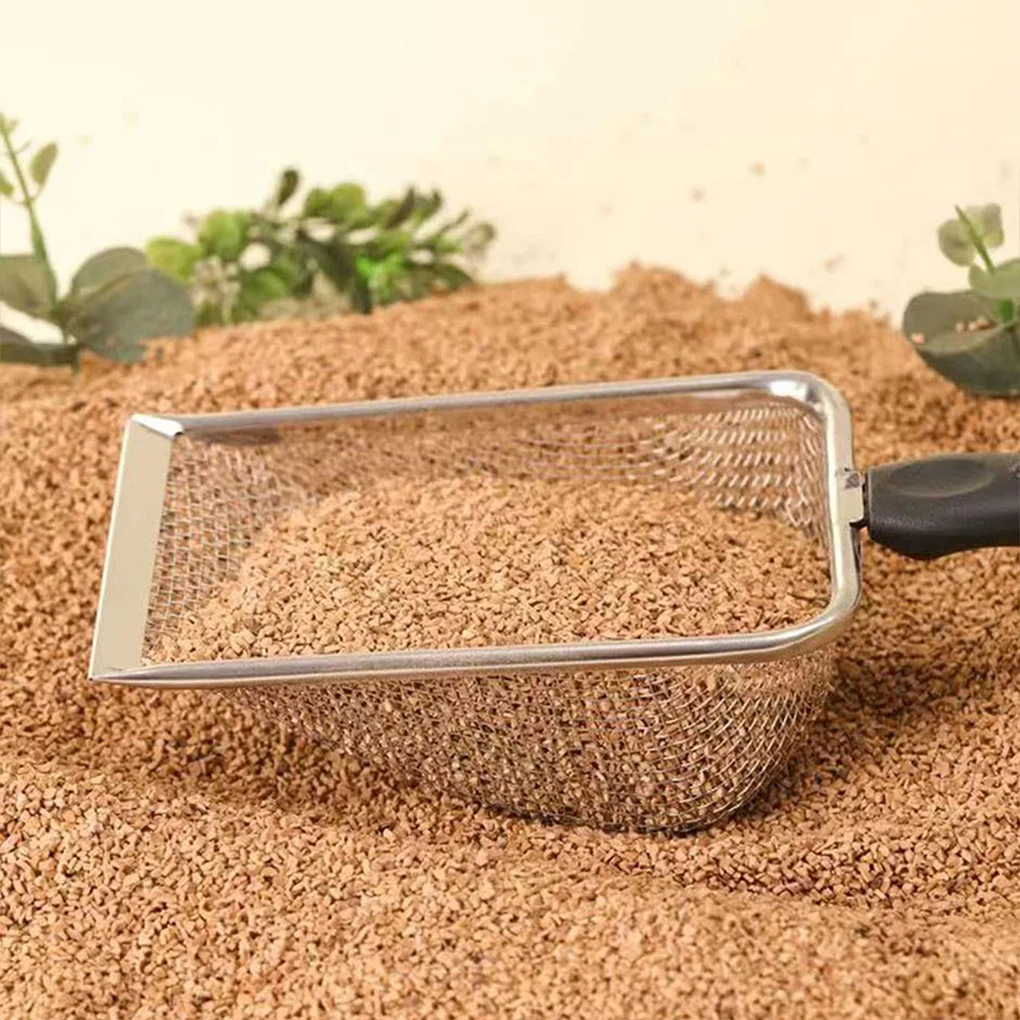 Fine-Mesh-Sand-Shovel-For-Deep-Cleaning-Cat-Litter-Considerate-Reptile ...