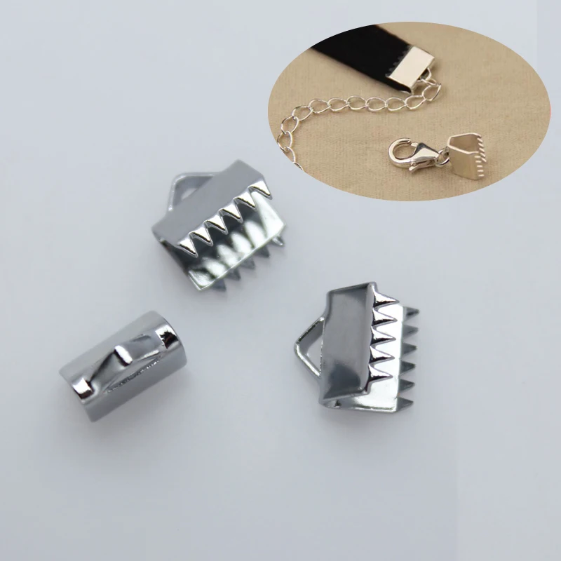 Stainless-Steel-Crimp-Beads-Cover-Clasps-Cord-Ends-Connectors-Caps ...