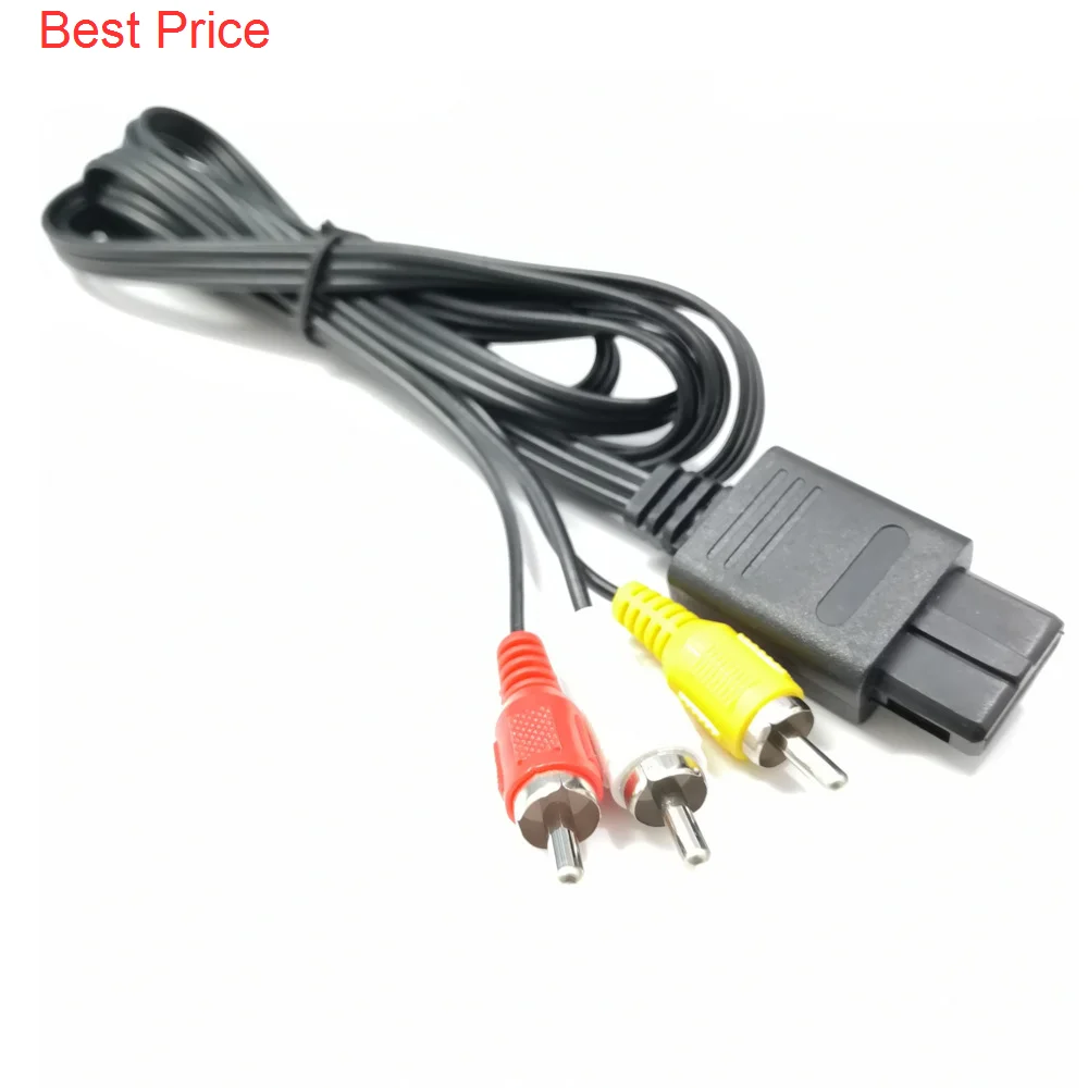 20Pcs-N64-Av-Cable-Ngc-Av-Cable-Super-Snes-Multi-purpose-Av-Cable-1-8m ...