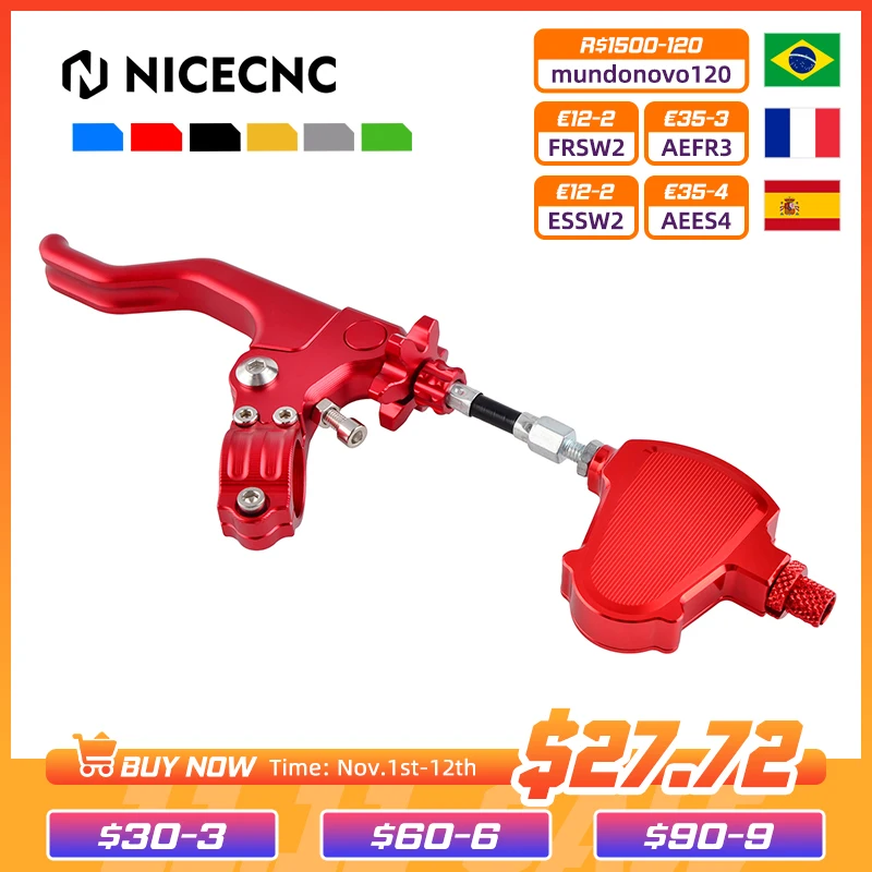 Short Stunt Clutch Lever Easy Pull Cable System For Honda CBR 600RR ...