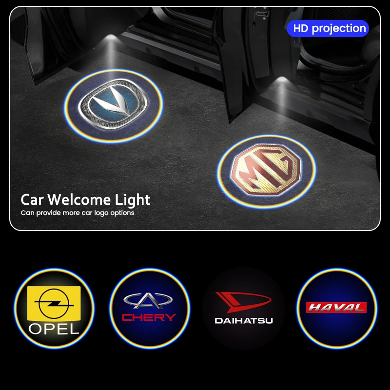 Car-Door-Emblem-Light-LED-Welcome-Lamp-Wireless-Laser-Projector ...