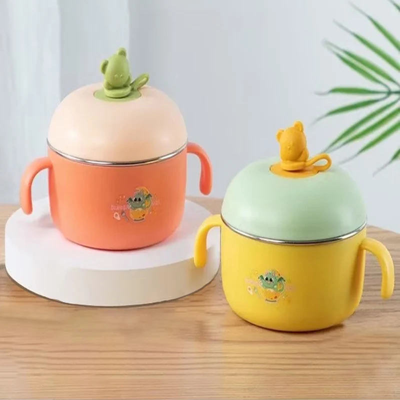 S316-Stainless-Steel-Kid-s-Feeding-Bowl-Creative-Cartoon-Bowl ...