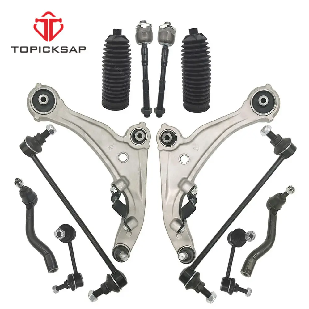 TOPICKSAP-Front-Control-Arm-Tie-Rod-Ends-Stabilizer-Sway-Bar-Ends-12pcs ...