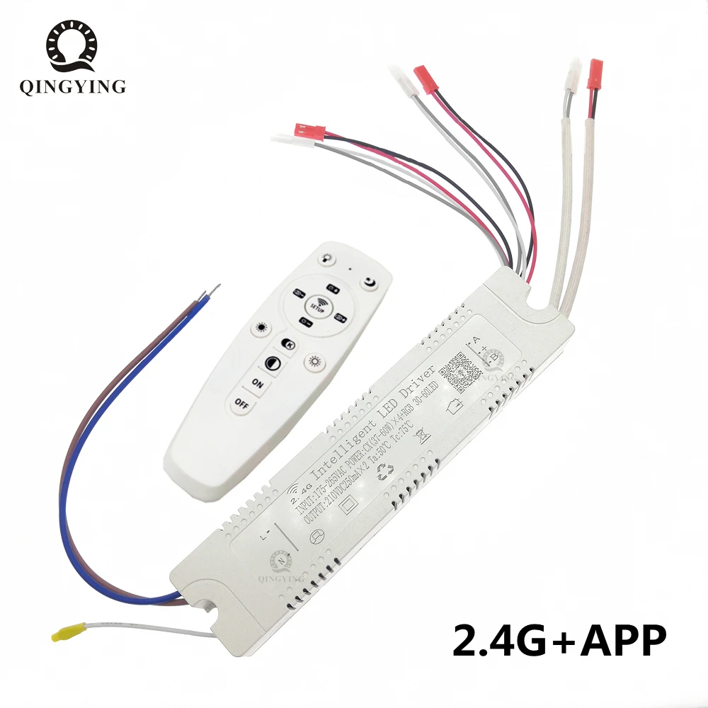 1pcs-2-4G-Remote-APP-Intelligent-LED-Driver-25-40Wx2-x4-37-50Wx2-x4-x6 ...