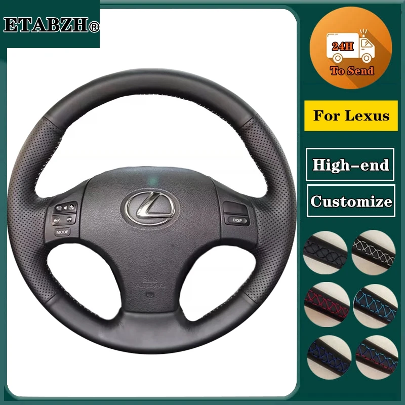 Braid-Car-Steering-Wheel-Cover-For-Lexus-RX330-RX400h-RX400-2004-2007 ...