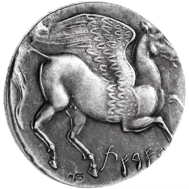 Ancient Greek Coins Pegasus