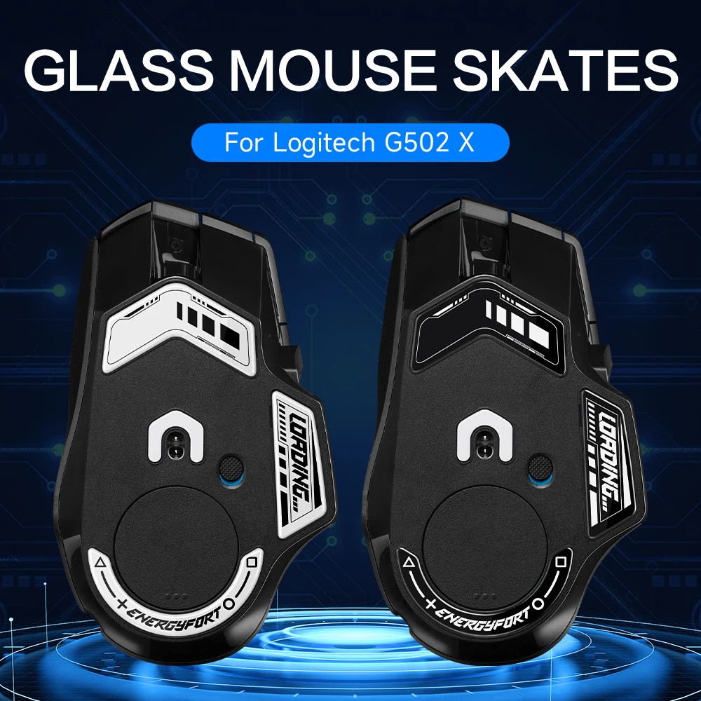 Glass-Mouse-Feet-Sticker-For-Logitech-GPW-2-G500-X-PLUS-Rounded-Curved ...
