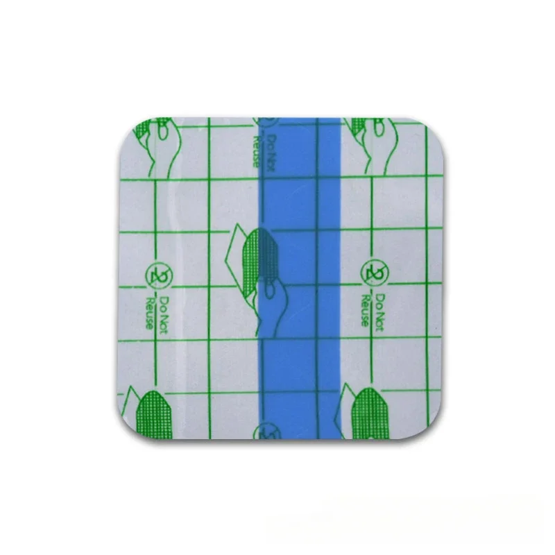 50 pz/set 5*5cm pellicola PU toppa impermeabile per la pelle cerotto ...