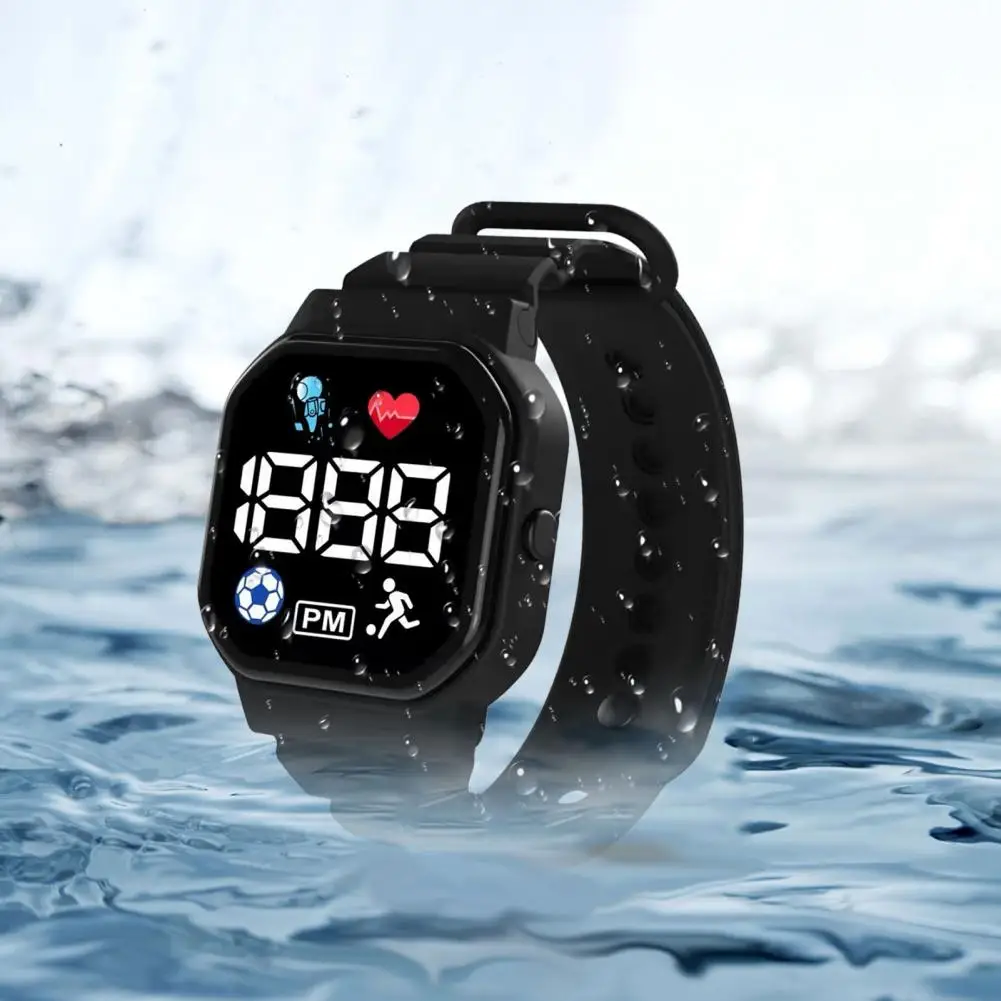 Reloj electrónico de C3 11, pantalla grande, resistente al agua ...