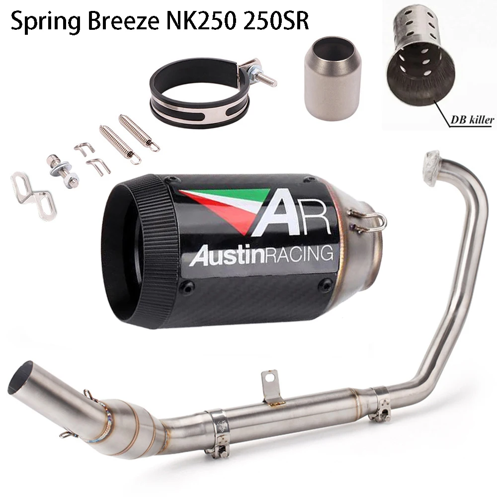 Tubo-de-escape-de-motocicleta-para-Spring-Breeze-250SR-modificaci-n-de ...