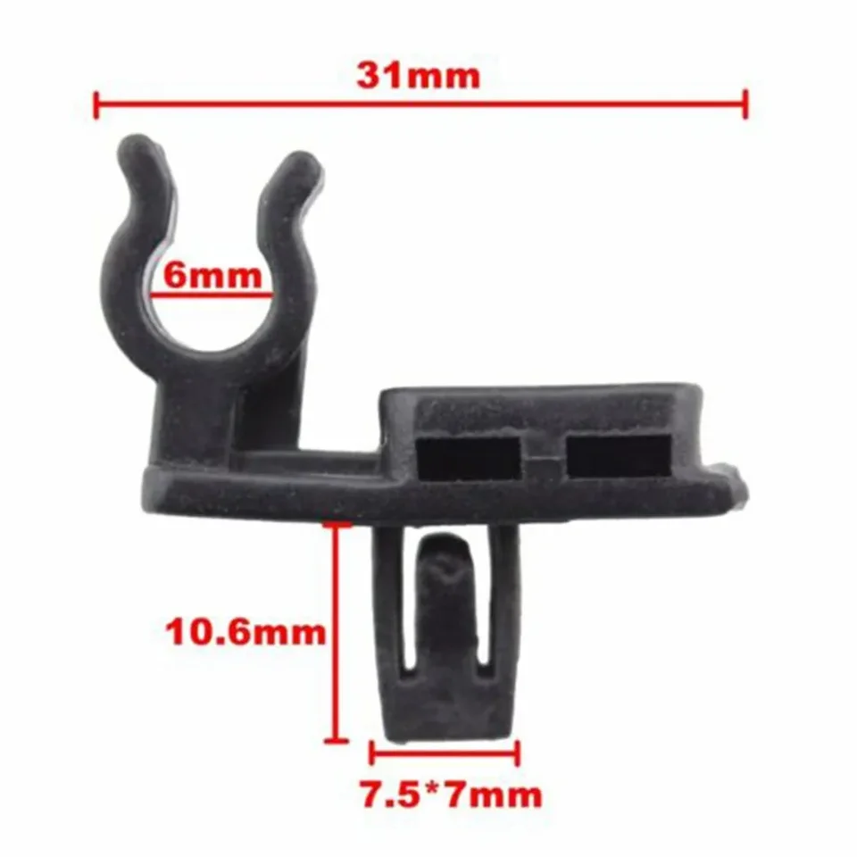 Holden Rodeo Hood Prop Clamp Hood Bonnet Prop Rod Support Clamp Clip ...