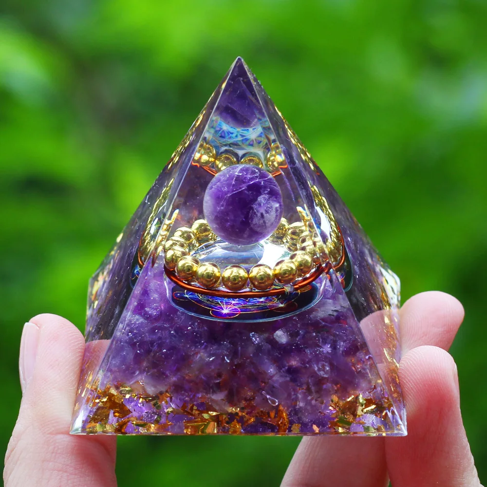 Crystal Pyramid Healing Energy | Pyramid Crystal Stone Energy - Natural ...