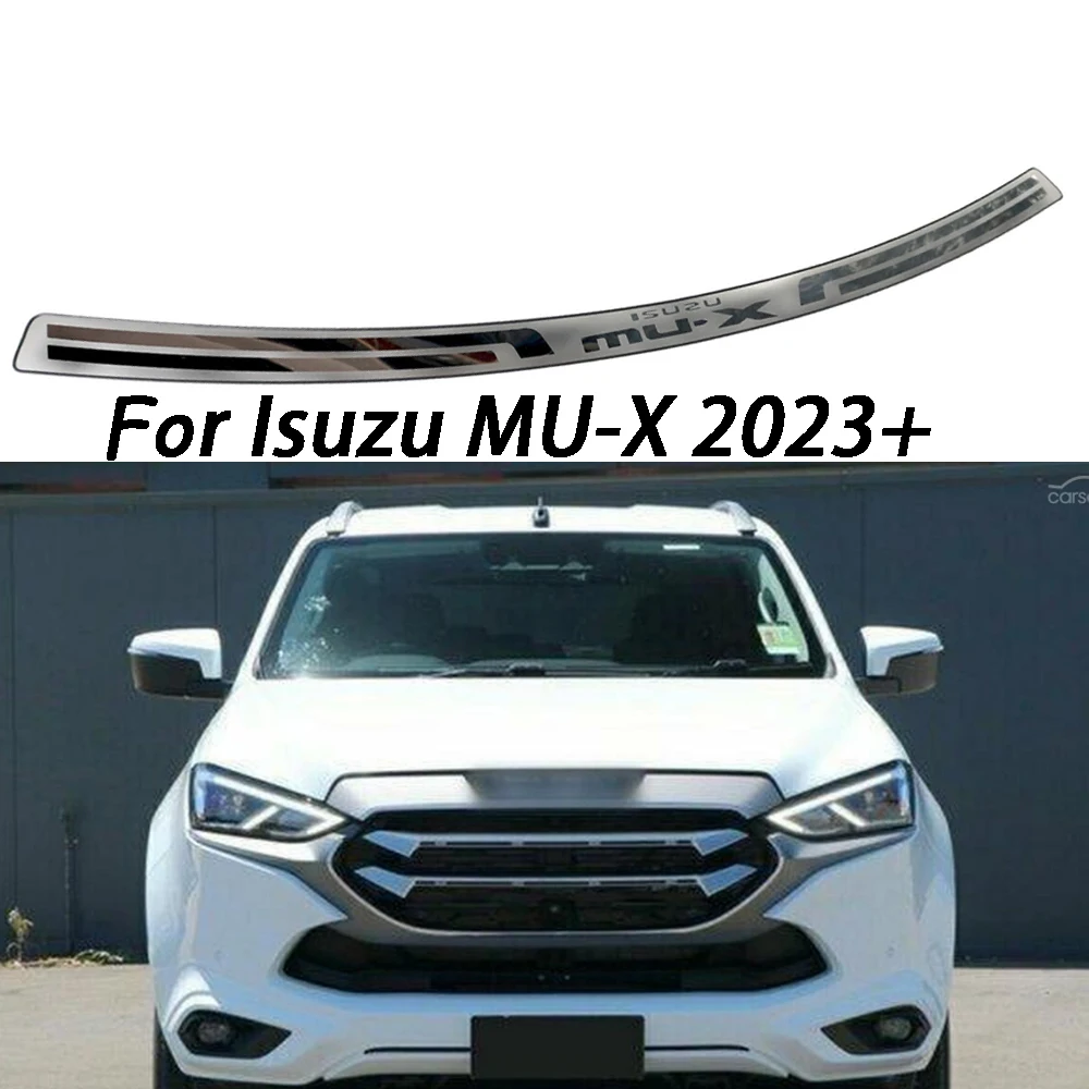 Car-For-Isuzu-MU-X-MUX-2023-Stainless-Steel-Rear-Bumper-Protector ...
