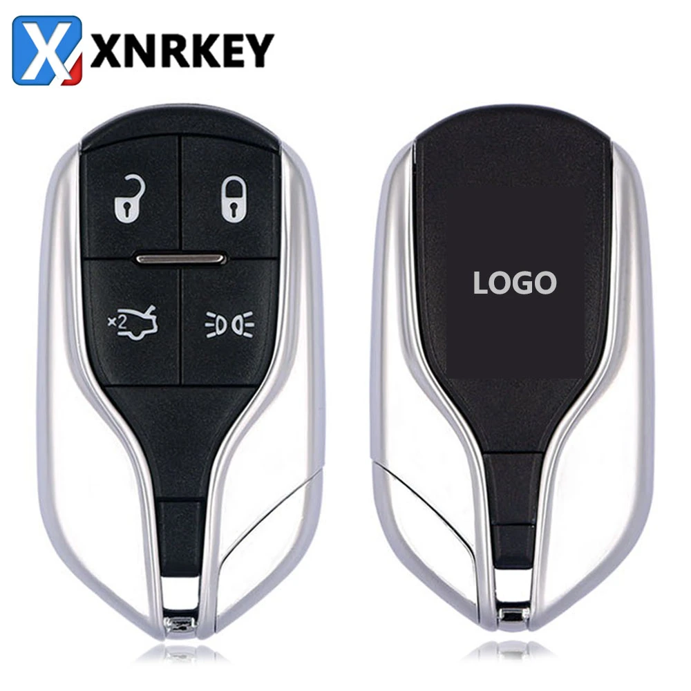 Xnrkey 4 Button Remote Smart Luxury Car Key Shell For Maserati ...