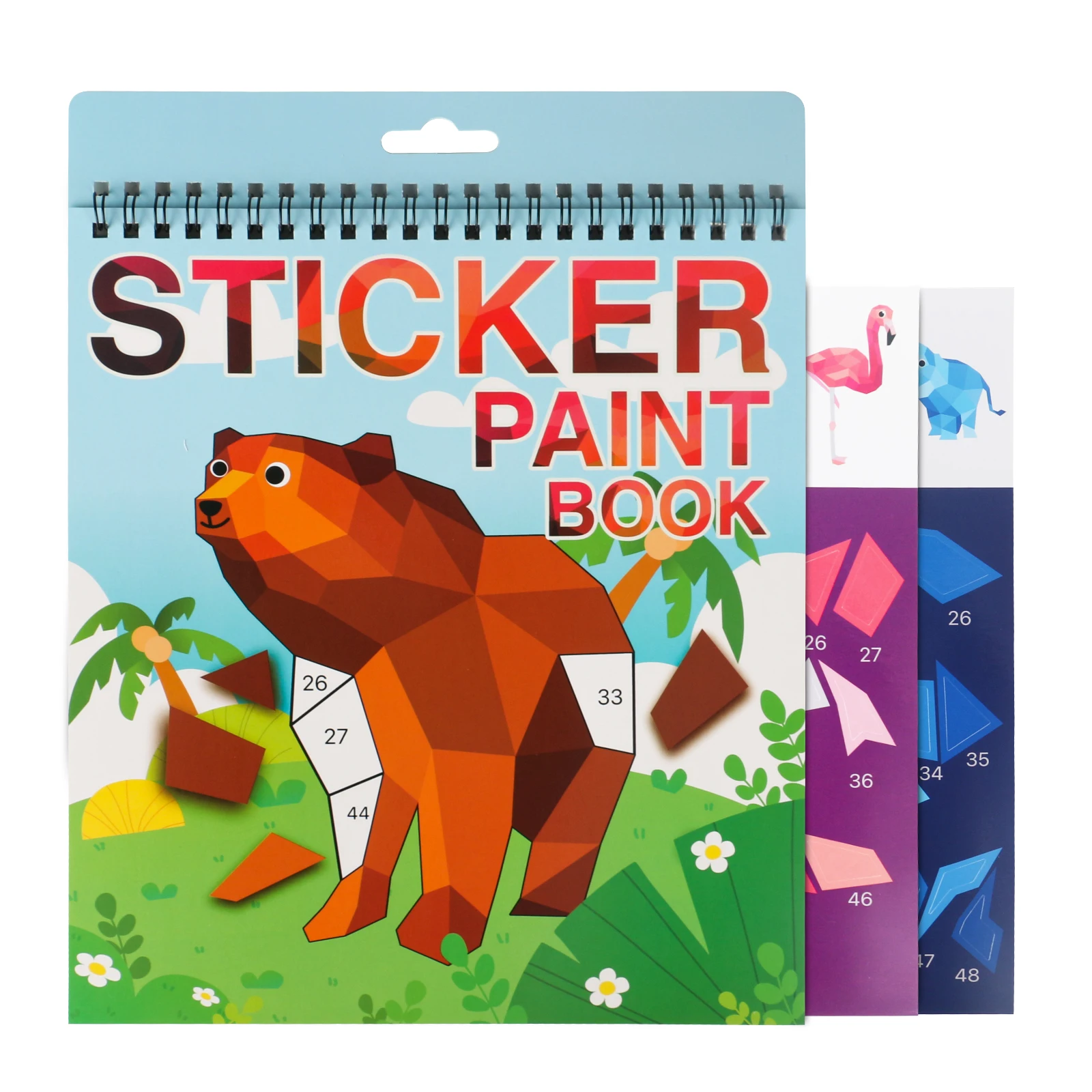 1PCS-Sticker-Book-Crafts-for-Kids-Ages-4-8-Sticker-Books-Stikcers-for ...