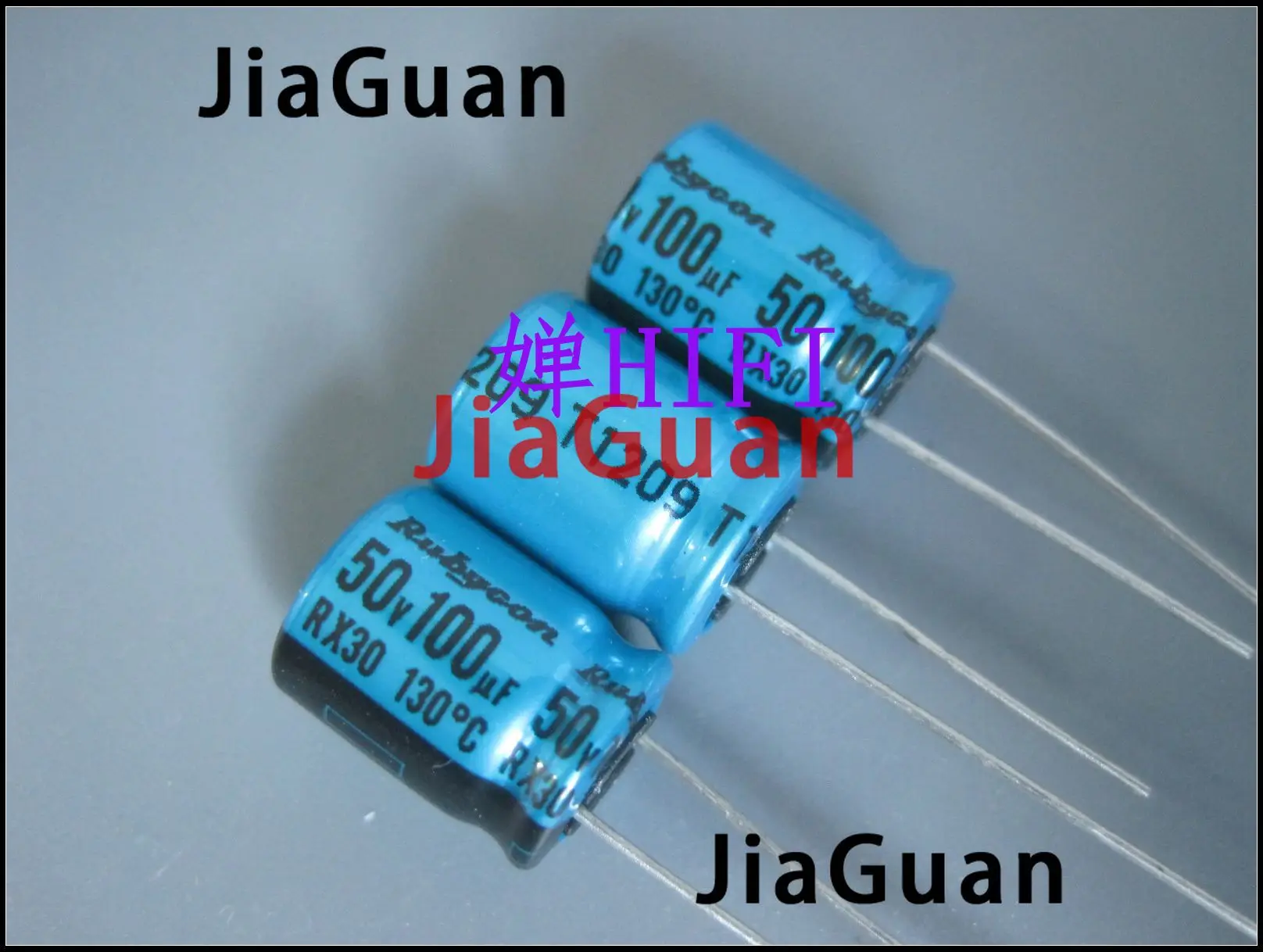 20PCS-NEW-RUBYCON-RX30-50V100UF-10X12-5MM-Electrolytic-Capacitor-rx30-100uF-50V-130-degrees ...