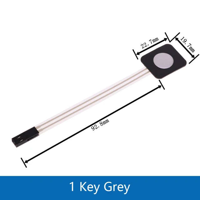 1*2 3 4 5 7 8 Key Button Membrane Switch 3*4 4X5 Matrix Array Keyboard ...