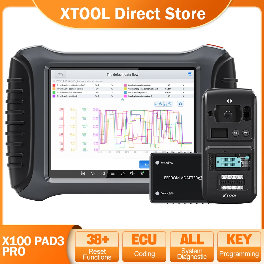XTOOL-X100-PAD3-PRO-ECU-Coding-Auto-Key-Programming-Scanner-OBD2 ...
