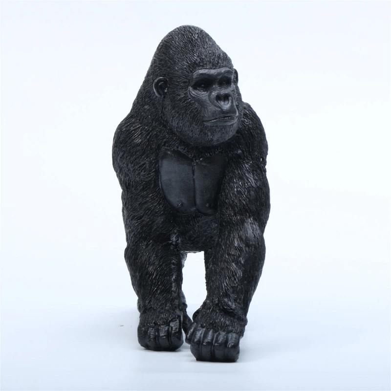 3D-Chimpanzees-Figurine-Animal-Statue-Ornament-Home-Bedroom-Office-Desk ...