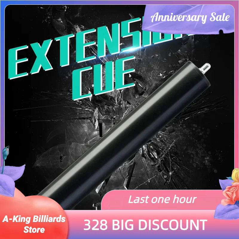 PREOAIDR-Billiard-Cue-Extension-4-9oz-21cm-Matte-Surface-Cue-Extended ...
