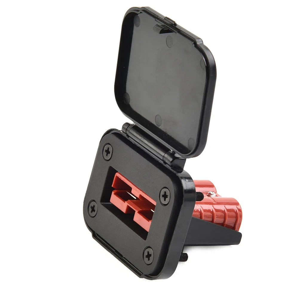 Twin-Dual-Flush-Mount-50-Amp-For-Anderson-Plug-Mounting-Bracket-Caravan ...