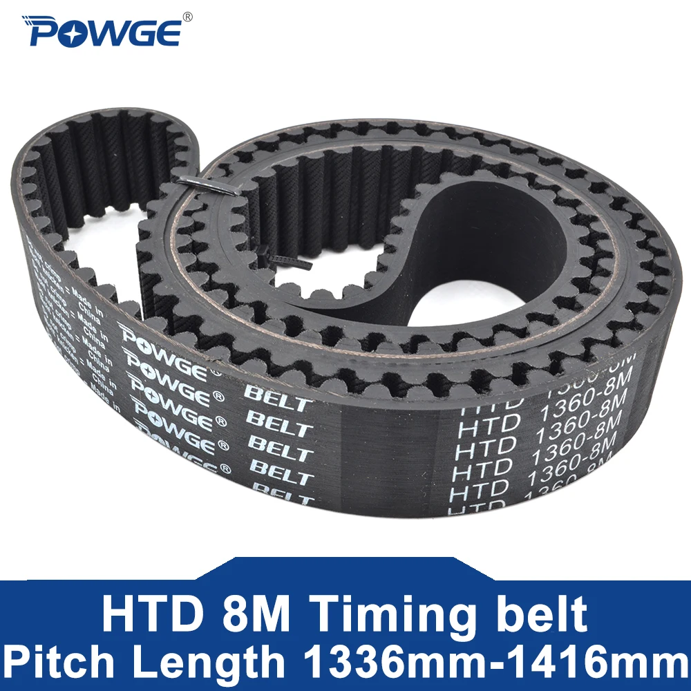 Powge-htd-8m-Zahnriemen-lp-1336-1344-1352-1360-1368-1376-1384-1392-1400 ...
