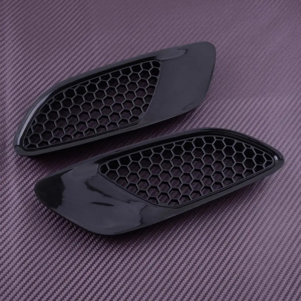 1 Pair Car Front Bonnet Hood Vent Air Intake Cover fit for BMW E90 E91 ...