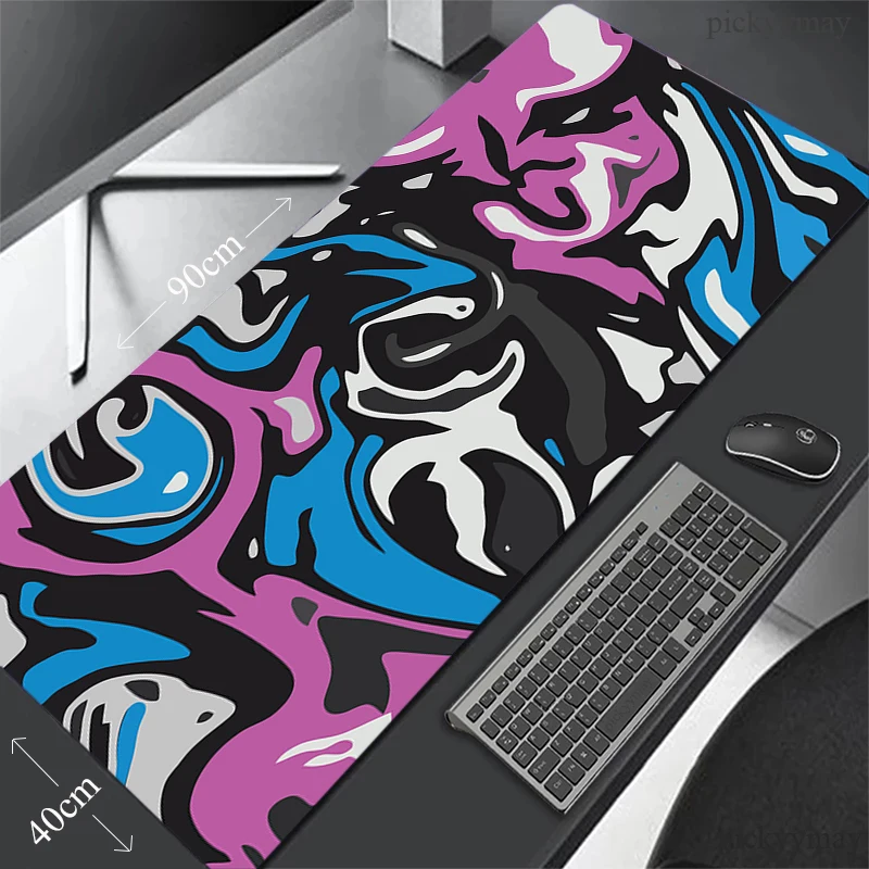Design Large Design Mouse Mat Gamer Mousepad Keyboard Mat Desk Pad HD ...