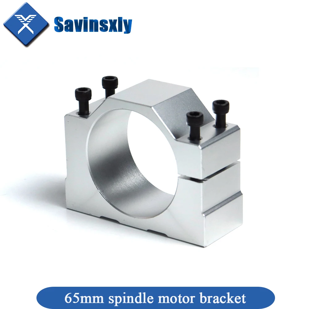 inner diameter 65mm spindle motor bracket seat & screw cnc carving ...