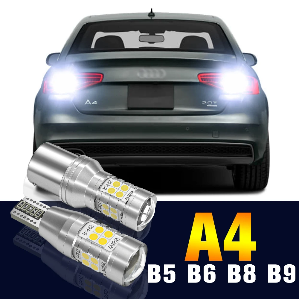 2x Led Reverse Light Bulb Backup Lamp For Audi A4 B5 B6 B8 B9 1994-2019 ...