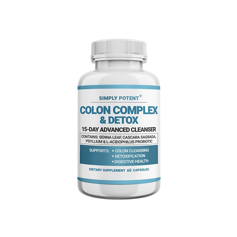 Natural Colon Cleanser, Detox Supplement Improves Digestion & Colon ...