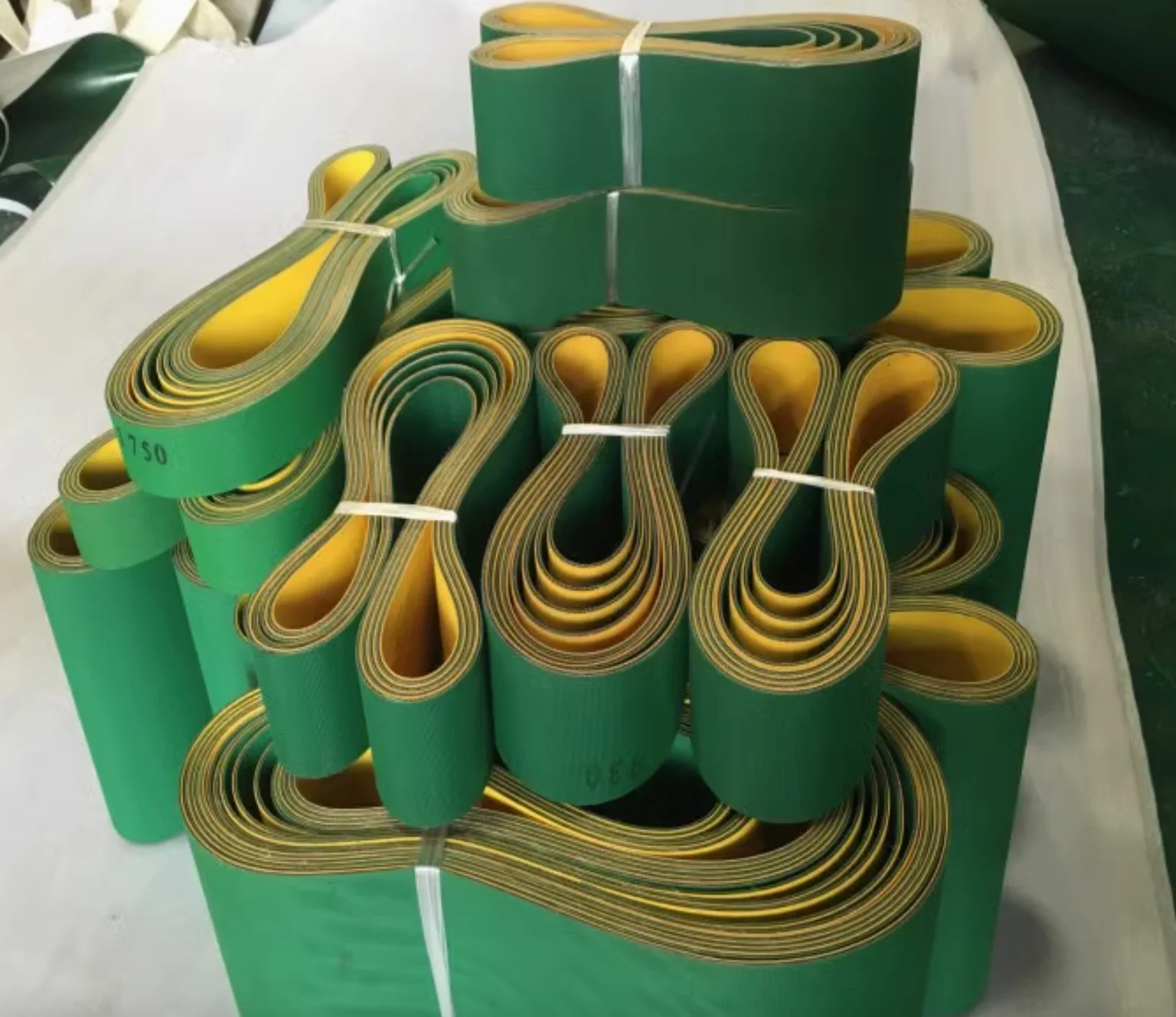 850x20x2 mm Yellow Green Nylon Sheet Flat Transmission Belt - AliExpress 13