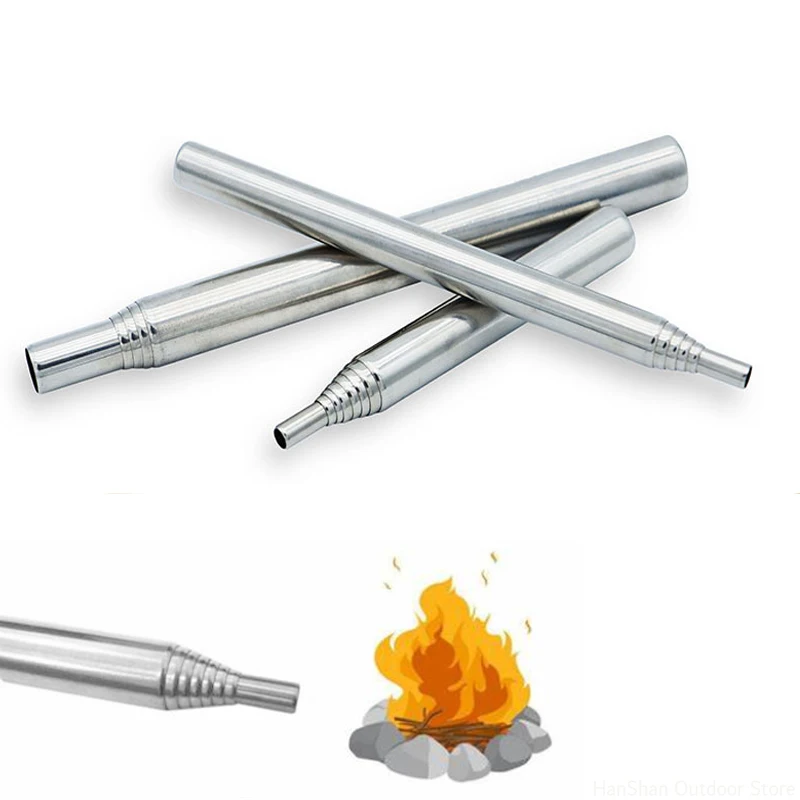 Outdoor-Retractable-Fire-Blow-Pipe-Telescopic-Camping-Blow-Fire-Tube ...