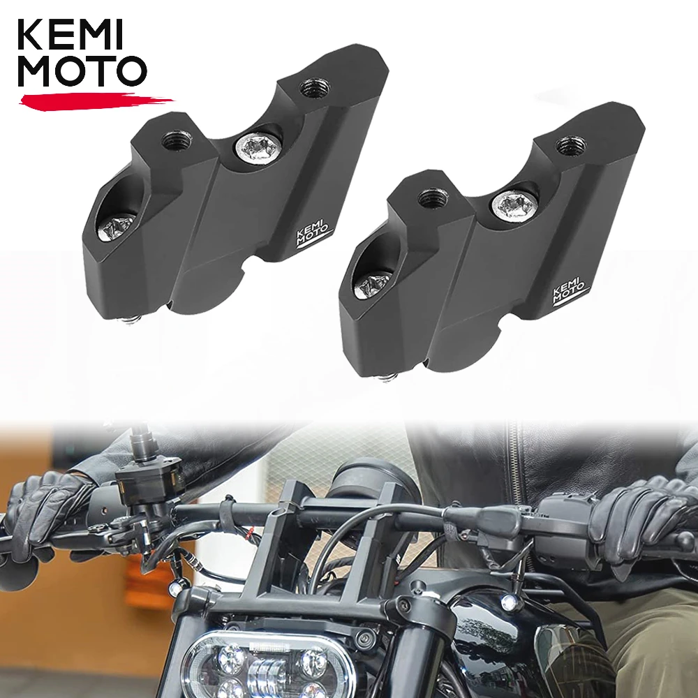 Pair Aluminum Handlebar Risers For Harley Sportster S 1250S