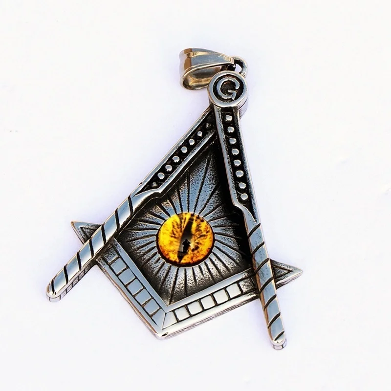 Cat-s-Eye-Stone-Inlaid-Triangle-Pendant-Necklace-Punk-Exaggerated ...