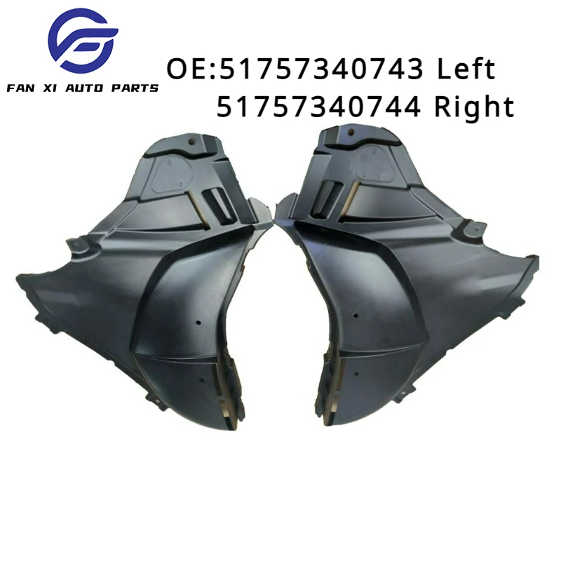 51757340743-51757340744-Front-Splash-Shield-Inner-Fender-Liner-For-BMW ...