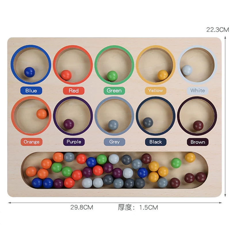 Sorting Beads By Color