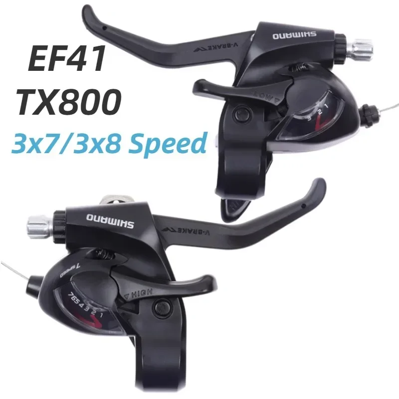 Shimano Tourney SL-EF41 EF41 Shifter 3x7 Speed 3 Speed 7 Speed For MTB ...