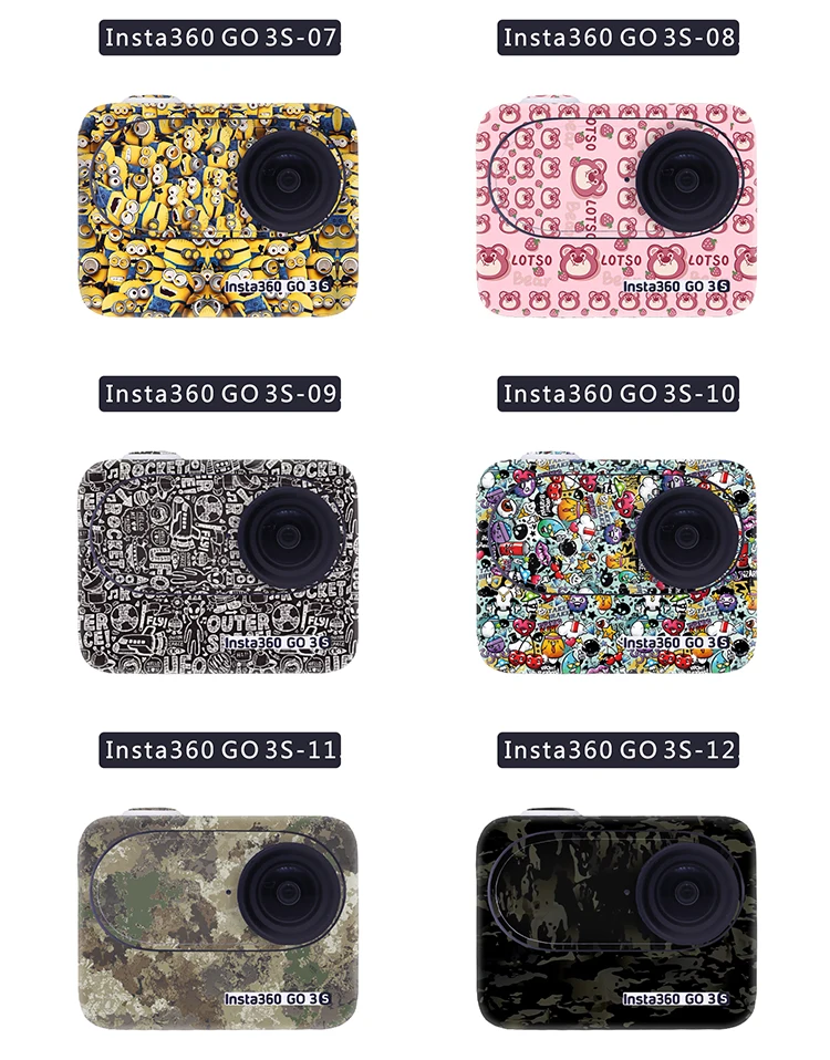 Camera Protector Skin For Insta360 Flow Sticker Waterproof Protection ...
