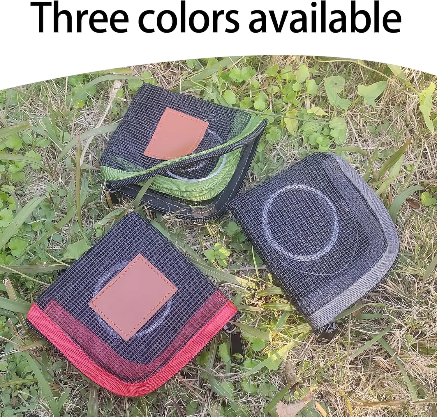 Aventik Fly Fishing Leader Wallet 5-Slot Net-Like Tippet Line Storage ...