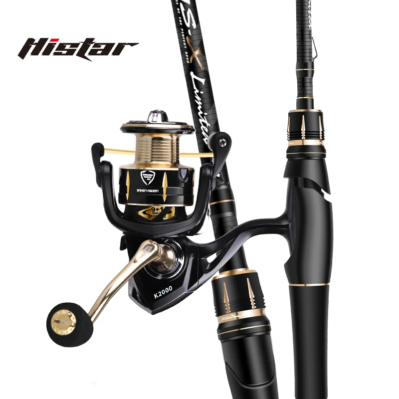 Histar MS X Spinning Rod Combo Ação Rápida 12KG Arraste Poder Crossline ...