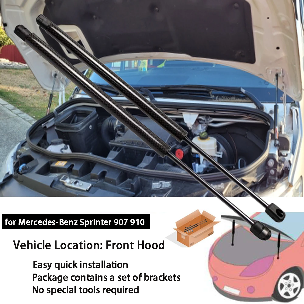 For 2018-2023 Mercedes-Benz Sprinter 907 910 VS30 3rd Front Hood Bonnet ...