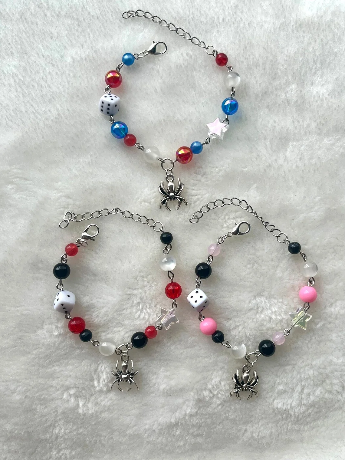 Pulsera-de-cuentas-de-Marvel-cadena-de-Spiderman-Gwen-Miles-Morales ...