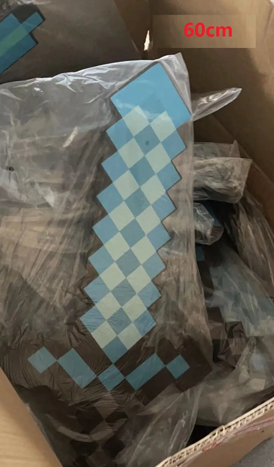 Minecraft Iron Sword Foam