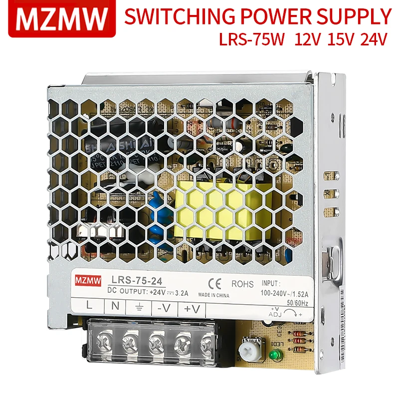 MZMW-LRS75-Switching-Power-Supply-AC110-220V-75W-Single-Output-DC-5V ...