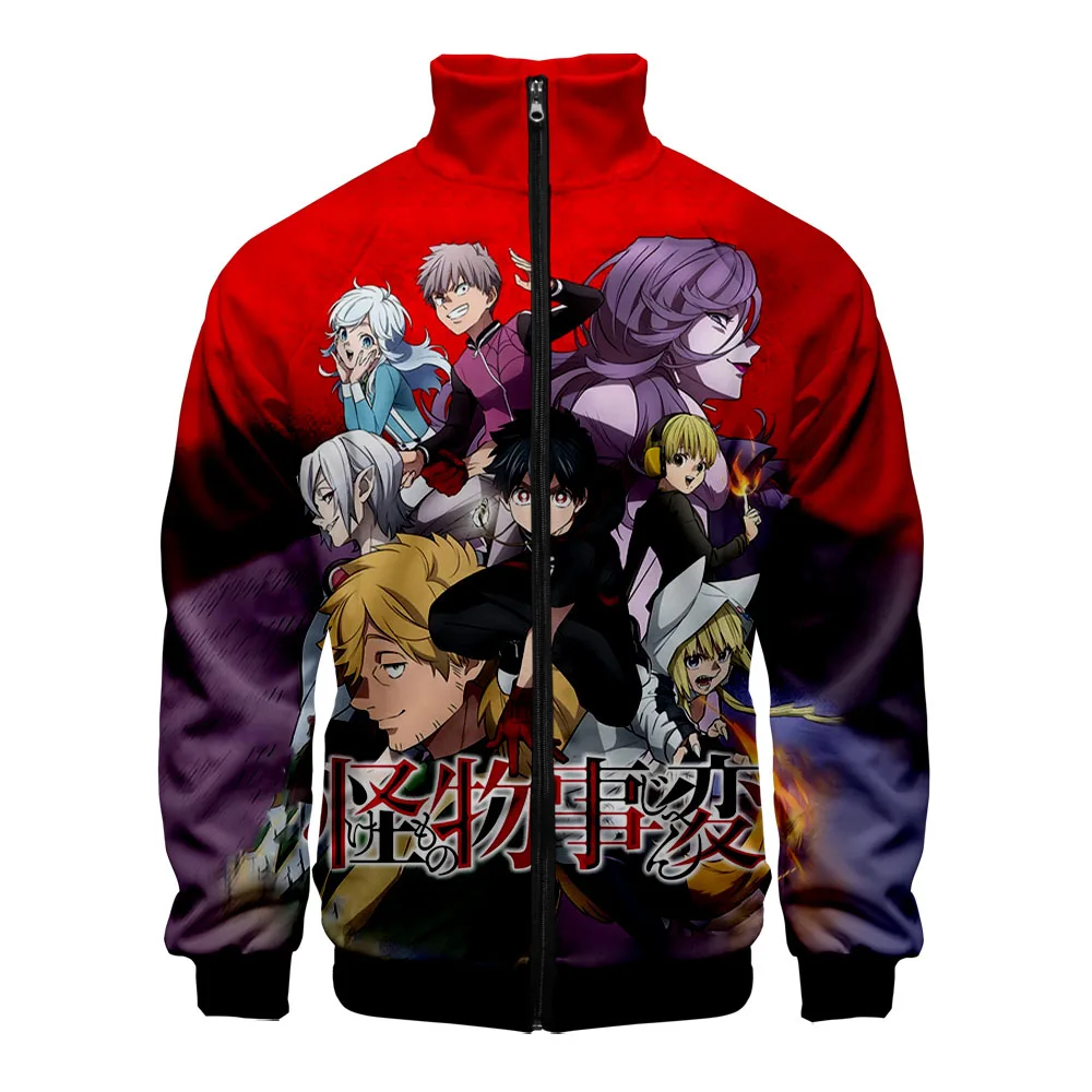 Kemono-Jihen-3D-Print-Jacket-Men-Women-Anime-Zipper-Sweatshirt-Harajuku ...